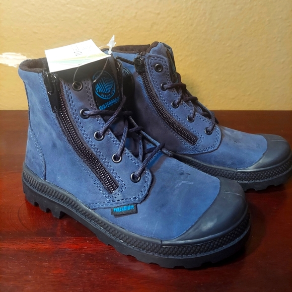 Palladium | Shoes | Palladium Hi Leather Gusset Childrens Boots | Poshmark